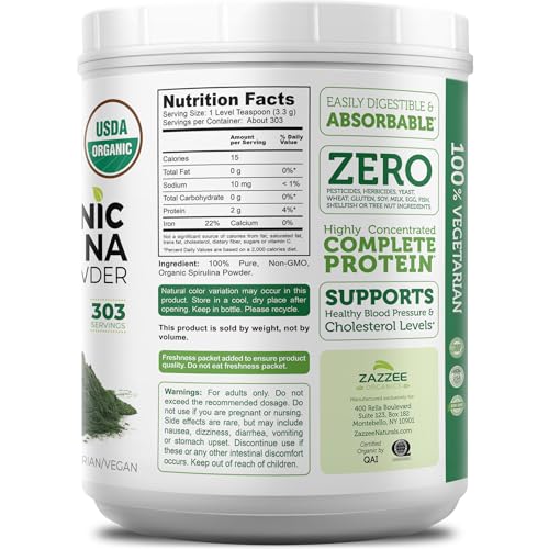 nutrient-rich spirulina for wellness