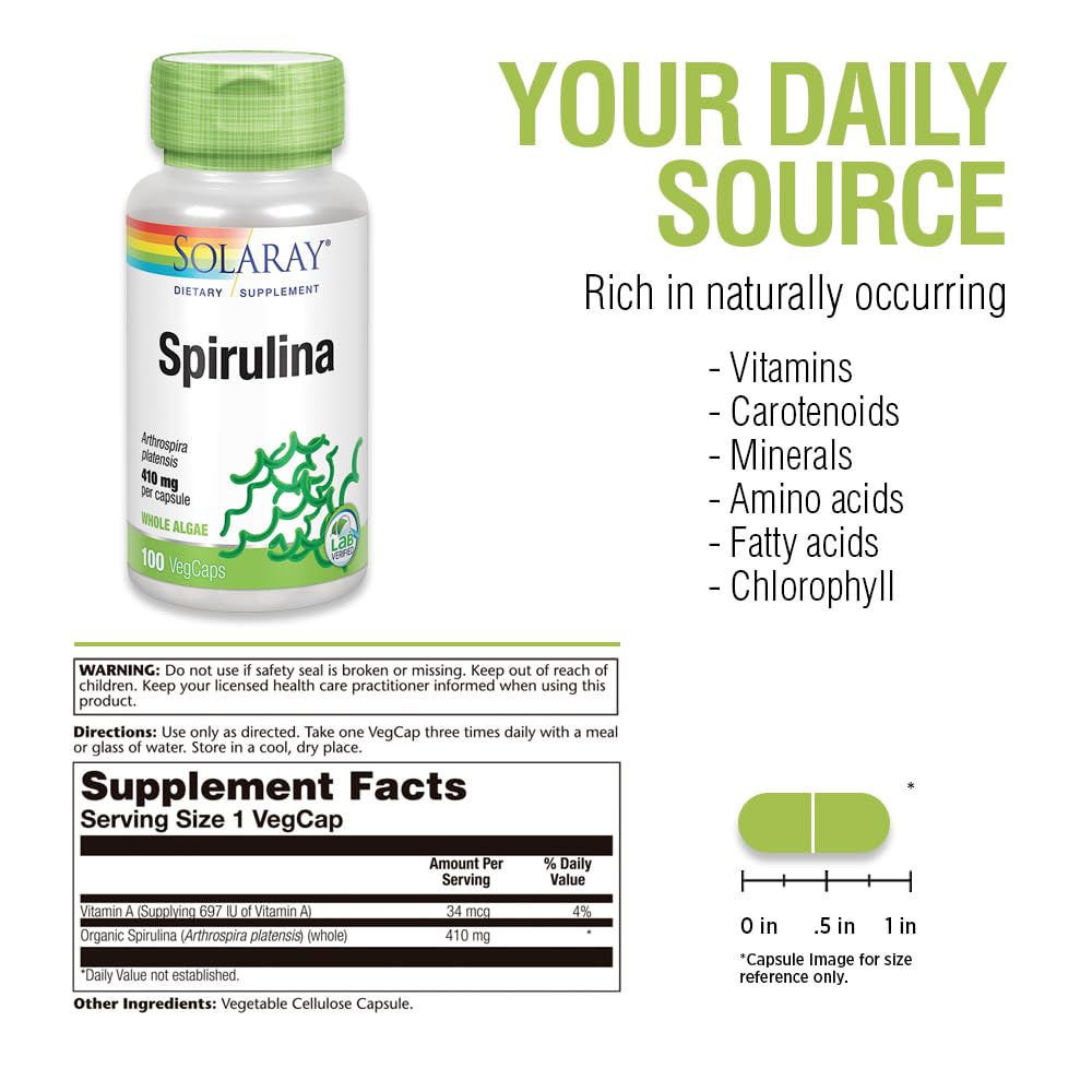 nutrient-rich spirulina for wellness