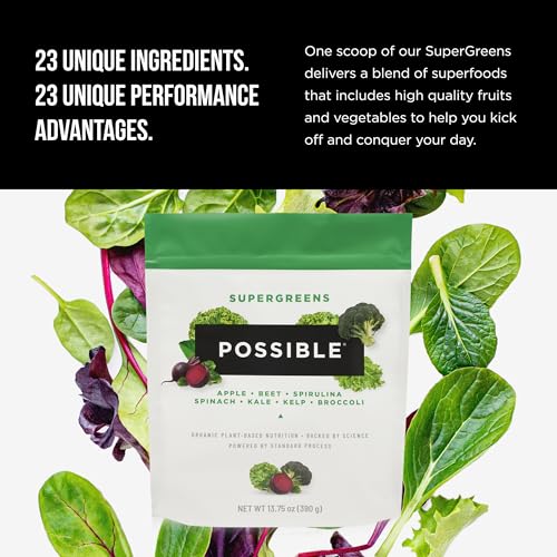 nutrient-rich spirulina greens powder
