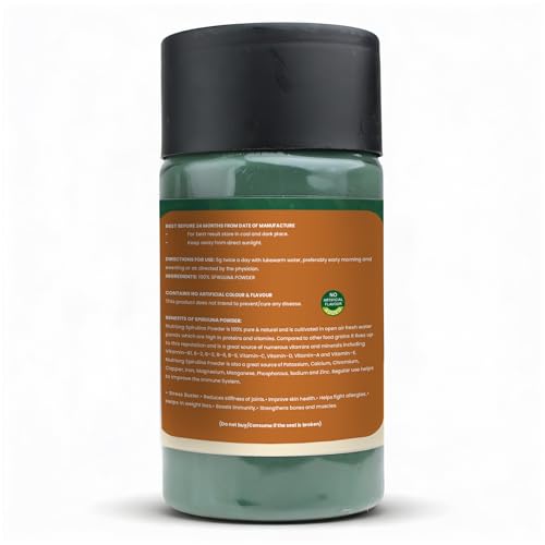 nutrient-rich spirulina powder supplement