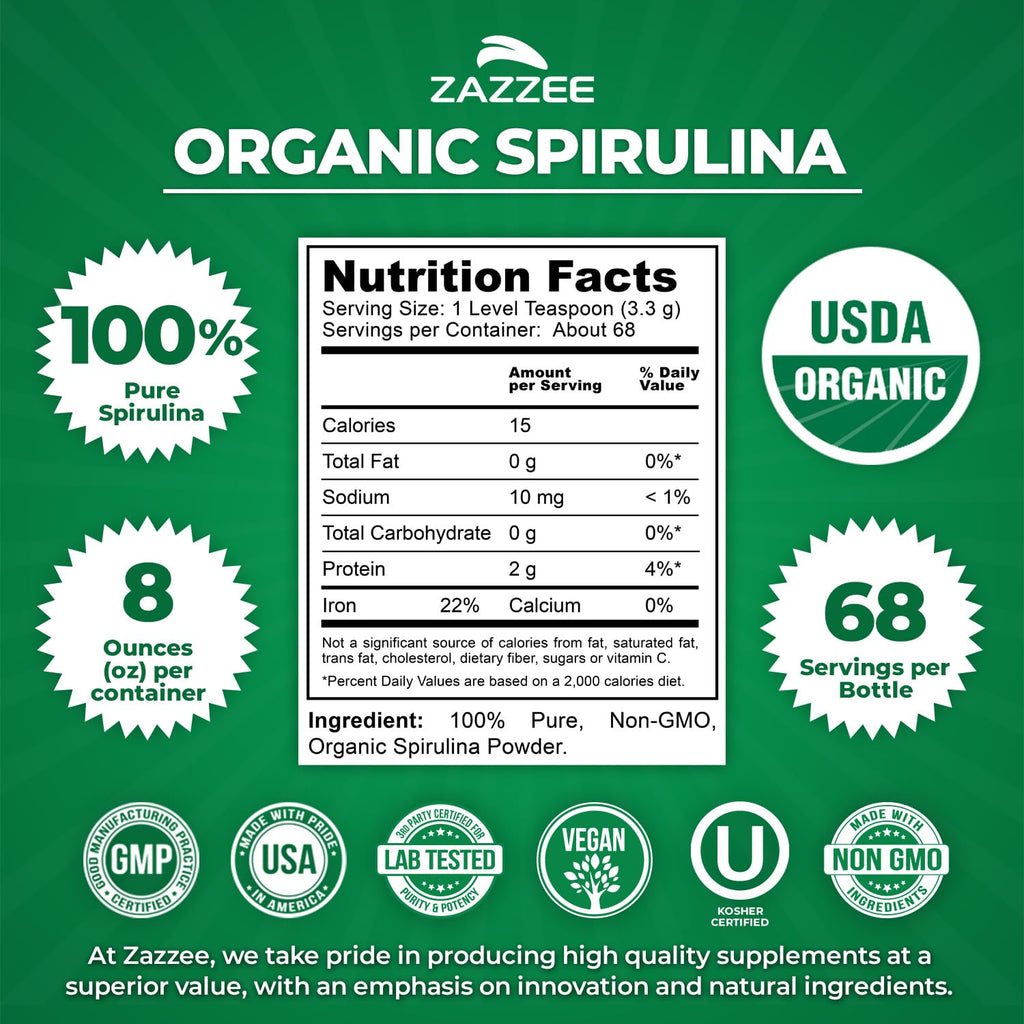 nutrient-rich spirulina superfood supplement