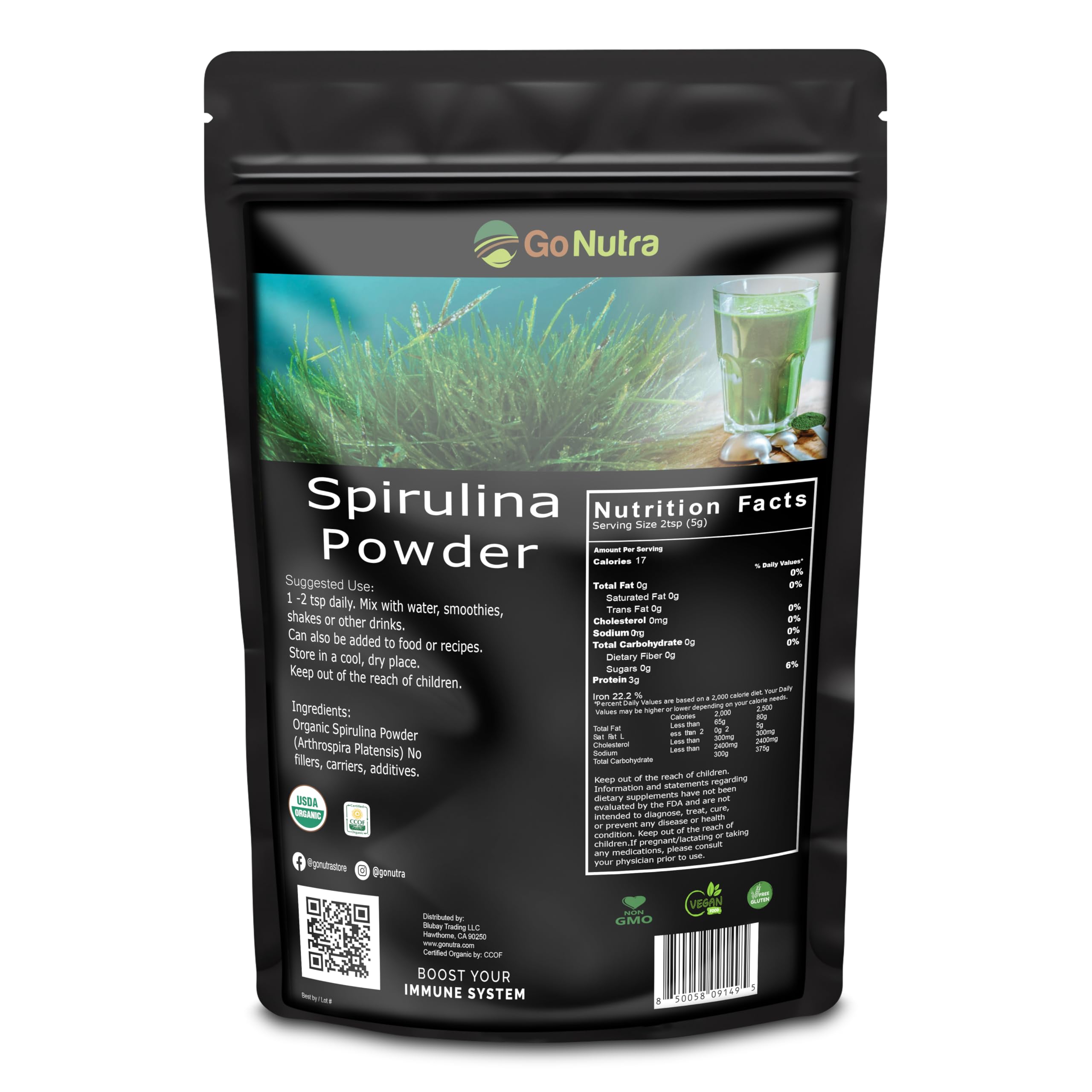 nutrient-rich spirulina superfood supplement