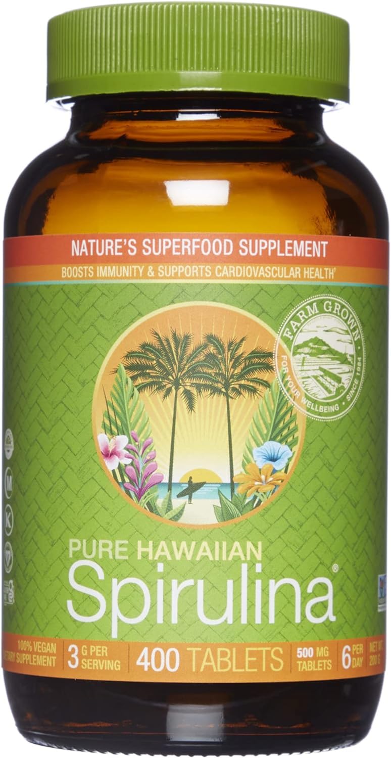 nutrient-rich spirulina superfood tablets