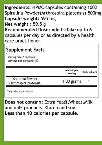 nutrient-rich spirulina supplement Canada