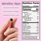 nutrient-rich spirulina supplement capsules