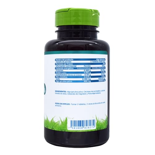 nutrient-rich spirulina supplement