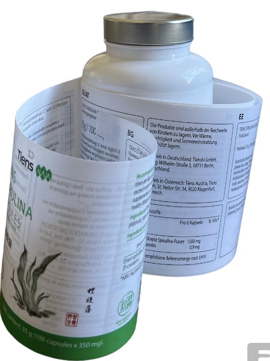 nutrient-rich spirulina supplement