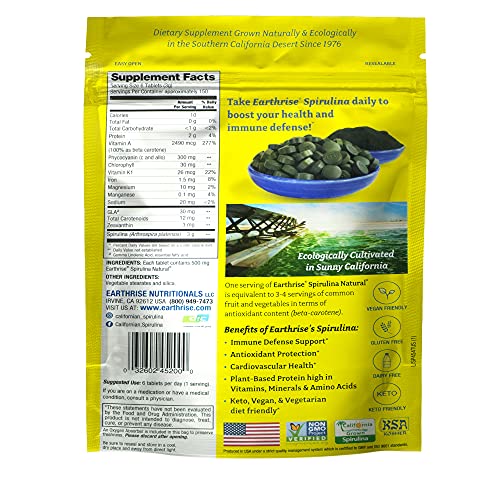 nutrient-rich spirulina supplement