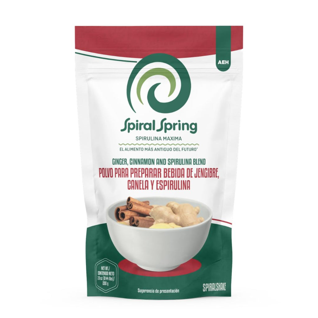 nutrient-rich spirulina with cinnamon