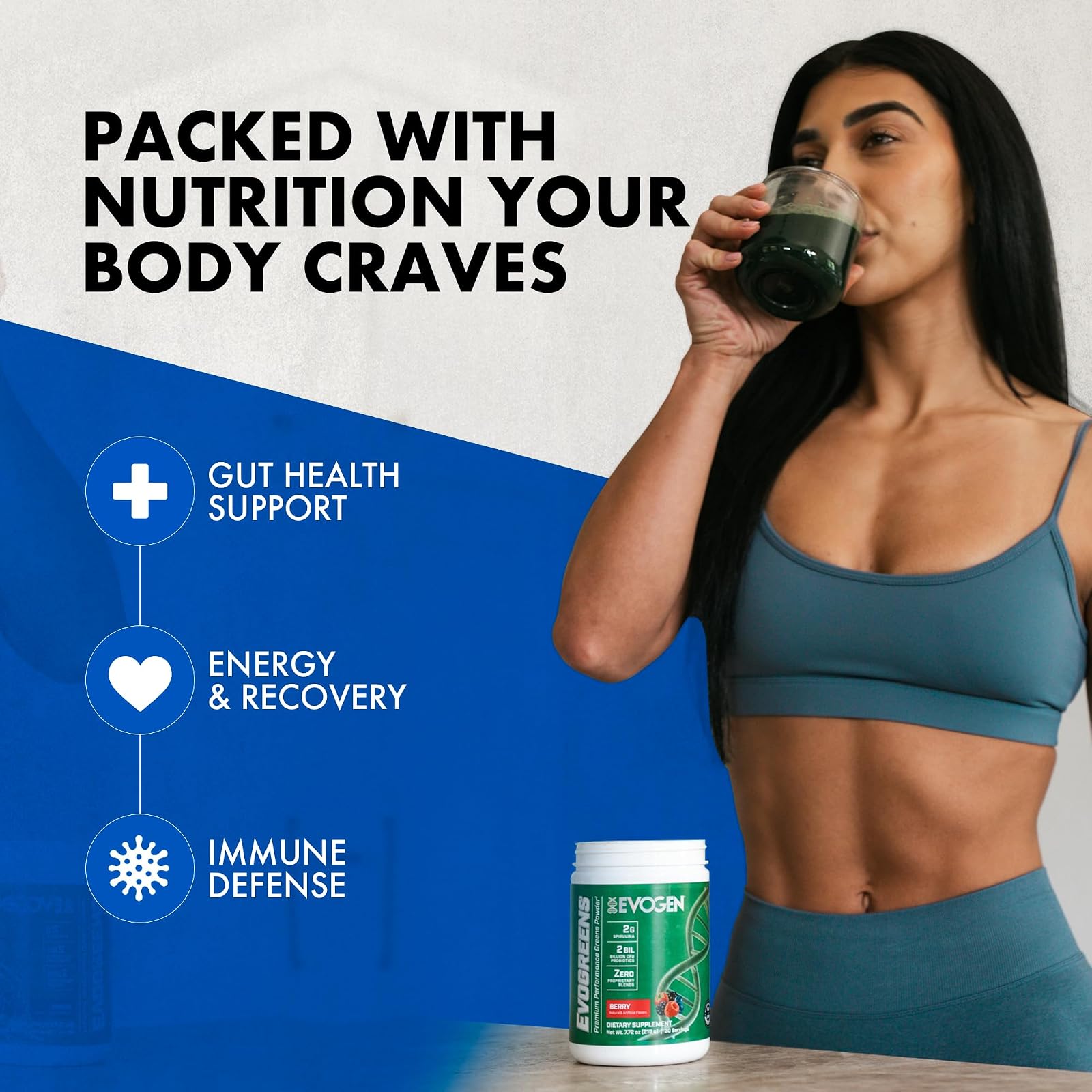 nutrient-rich super greens supplement