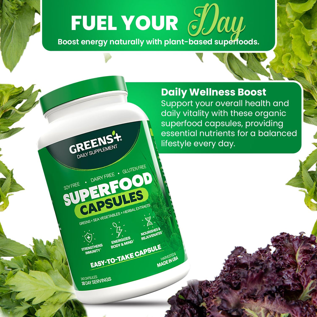 nutrient-rich superfood capsules for wellness