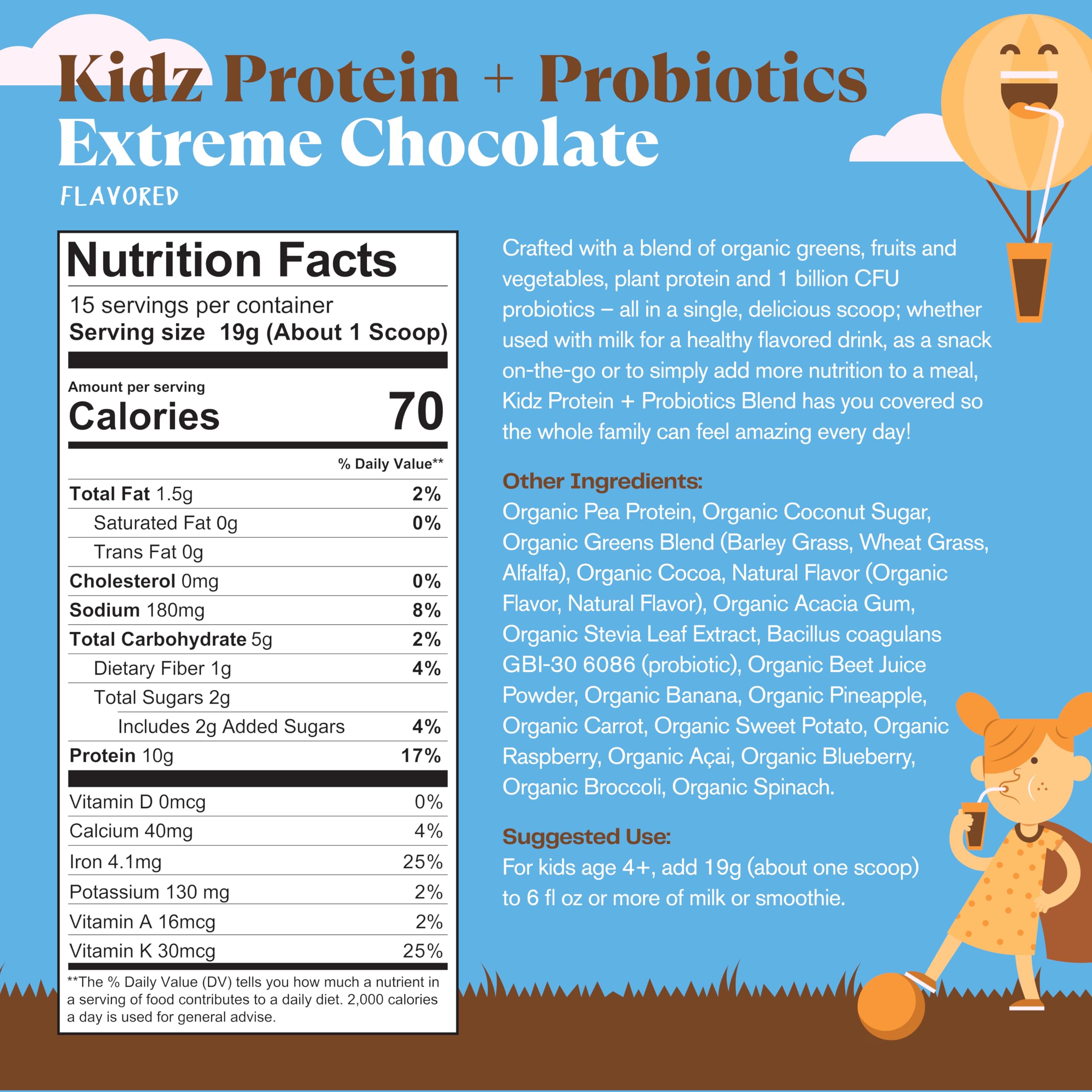 Nutrient-rich superfood for kids