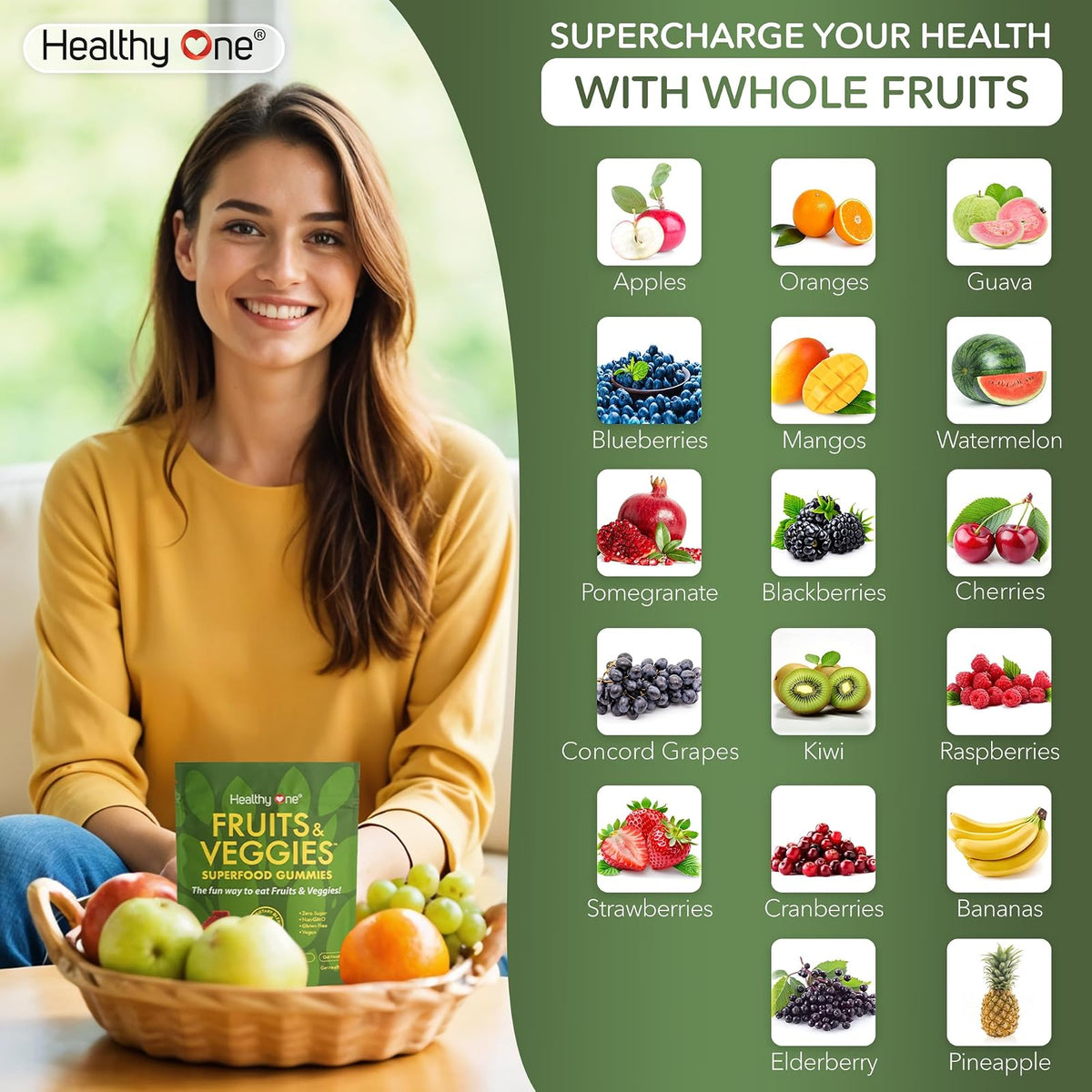 nutrient-rich superfood gummy formula