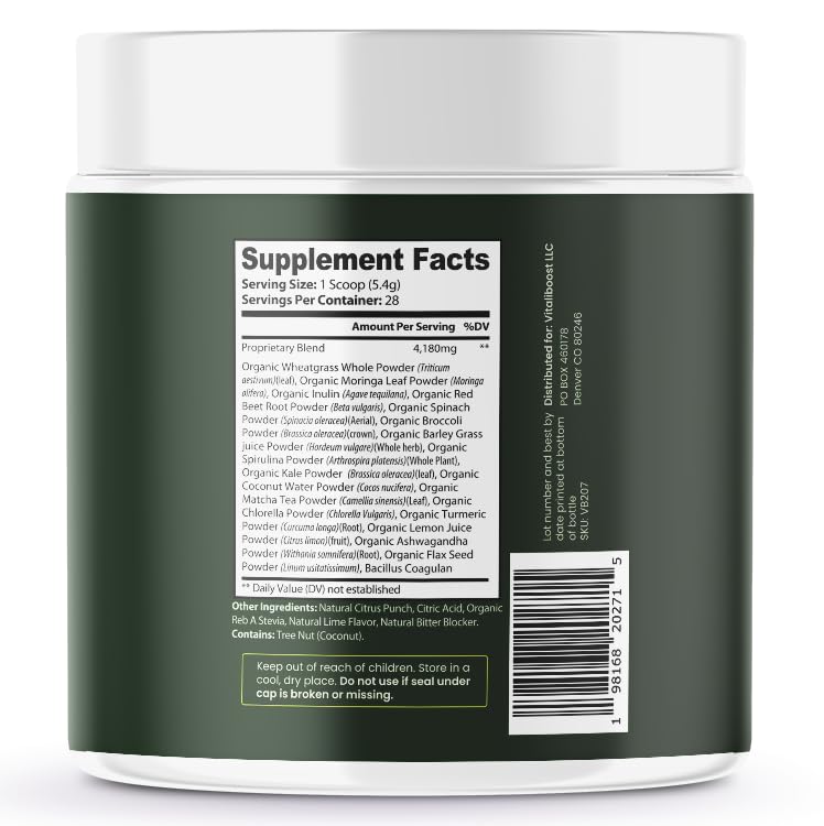 nutrient-rich superfood powder with probiotics
