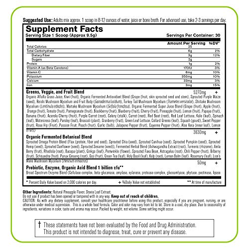 nutrient-rich supplement for vitality