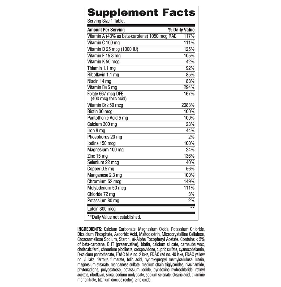 nutrient-rich tablets for active seniors