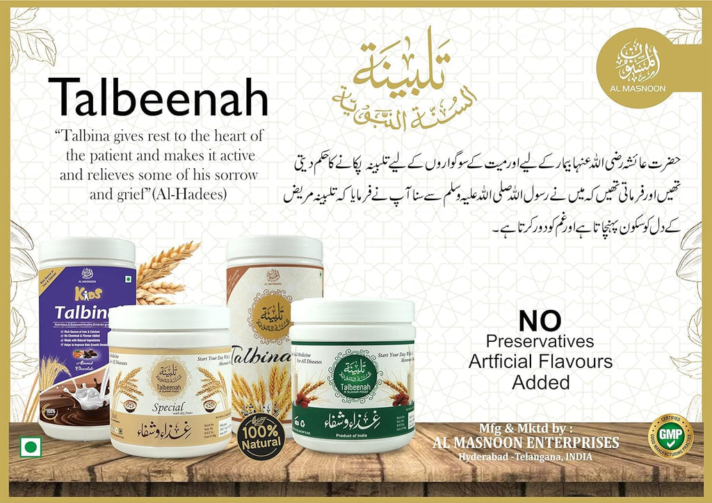 nutrient-rich Talbina for families