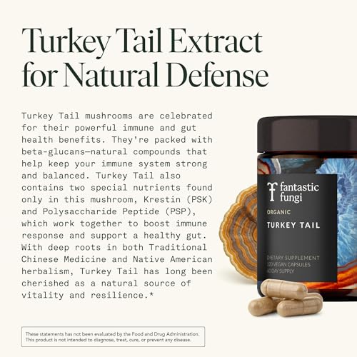 nutrient-rich turkey tail mushrooms