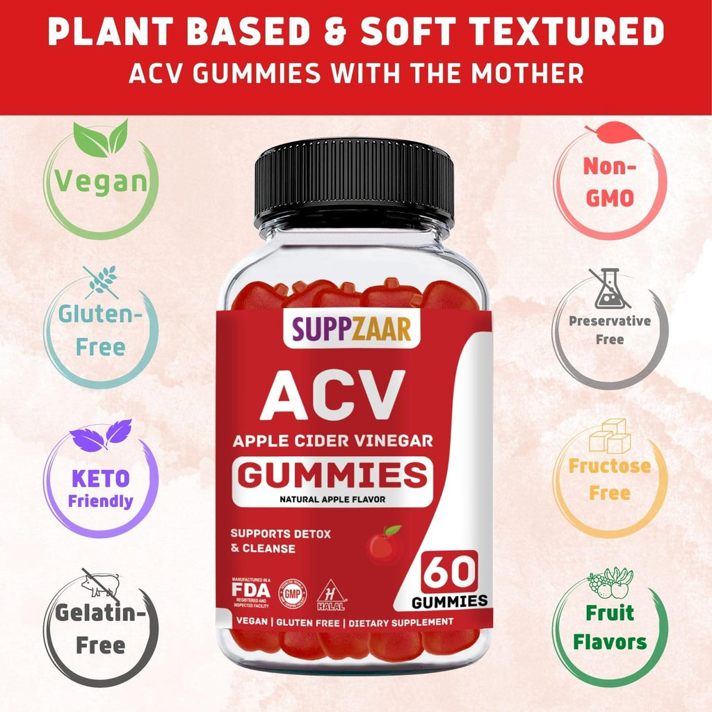 nutrient-rich vegan apple cider gummies