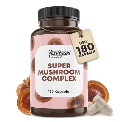 Nutrient-rich vegan mushroom capsules