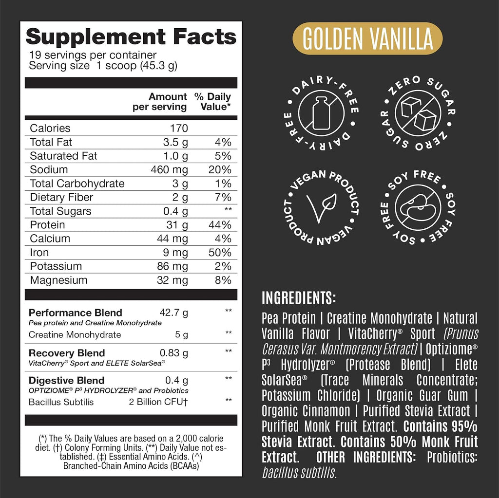 nutrient-rich vegan protein blend