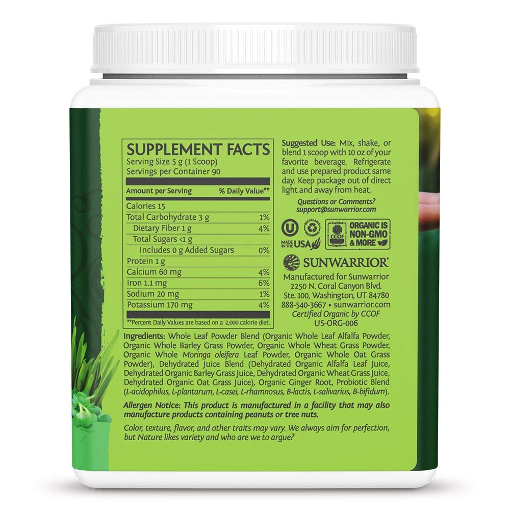 Nutrient-rich vegan supplement blend