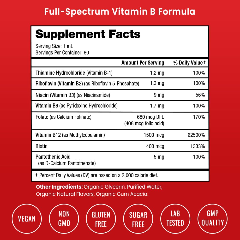 nutrient-rich vitamin b complex formula