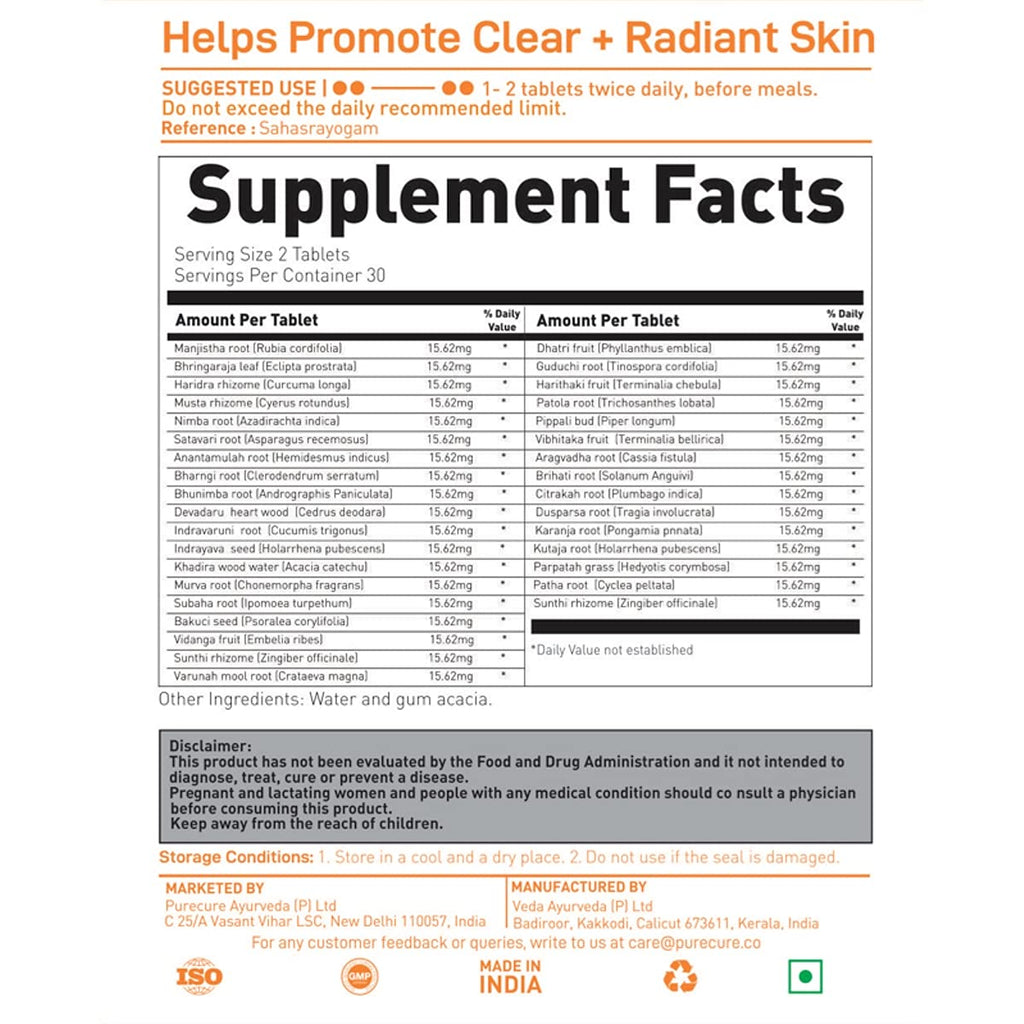 Nutrient-rich vitamins for skin health