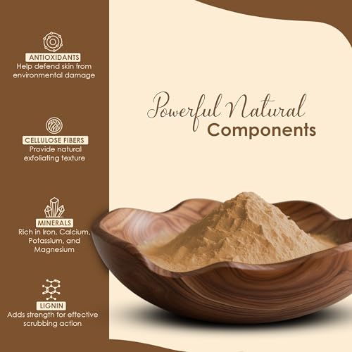 nutrient-rich walnut shell exfoliant