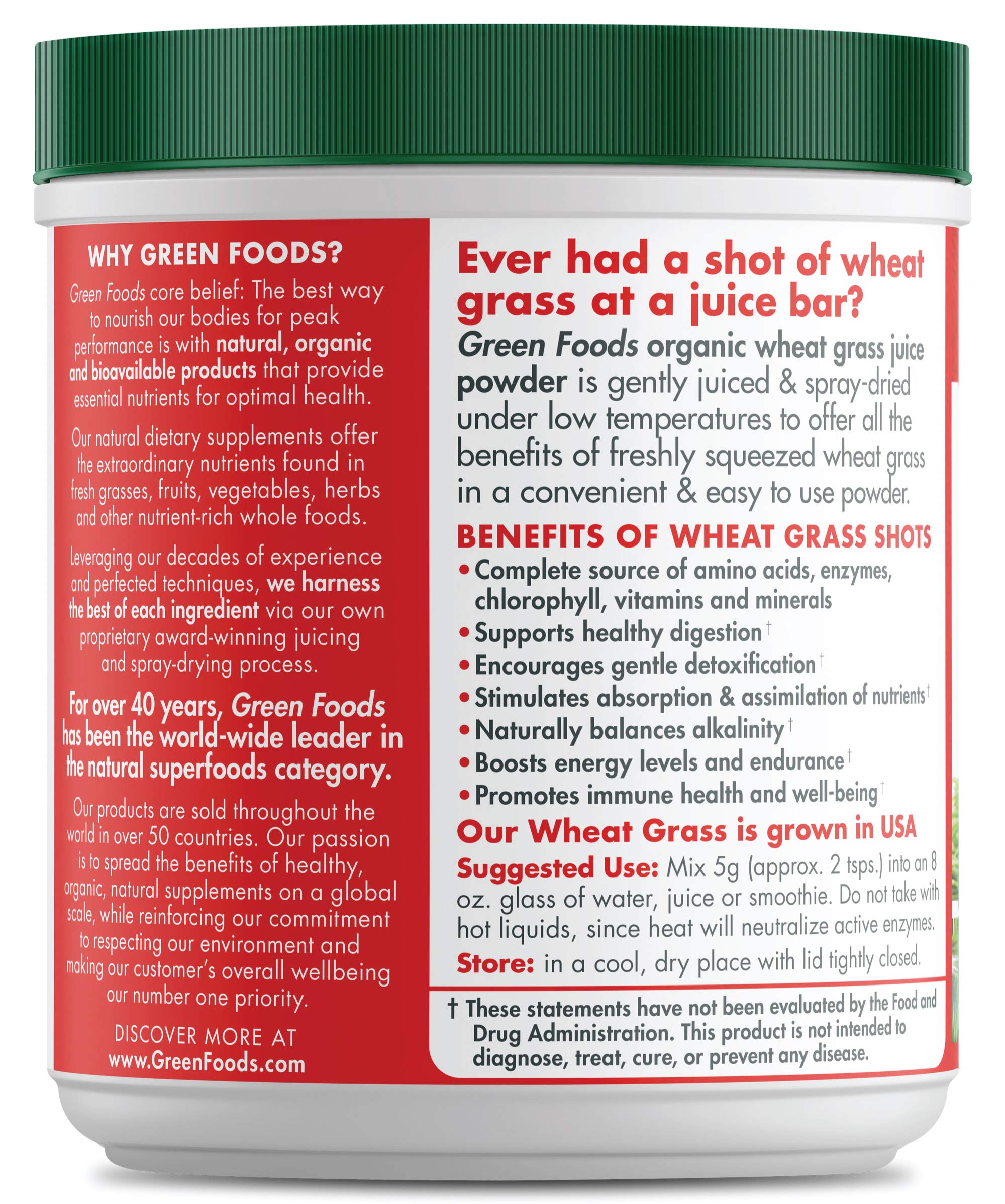 nutrient-rich wheat grass drink