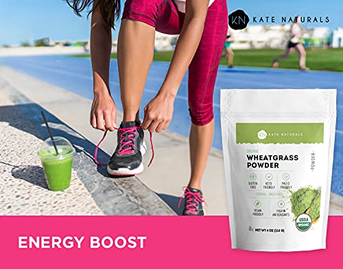 Nutrient-rich wheat grass powder for vitality