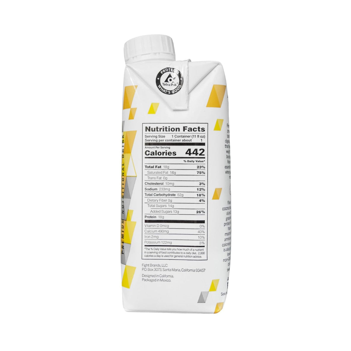 nutrient-rich whey protein shake