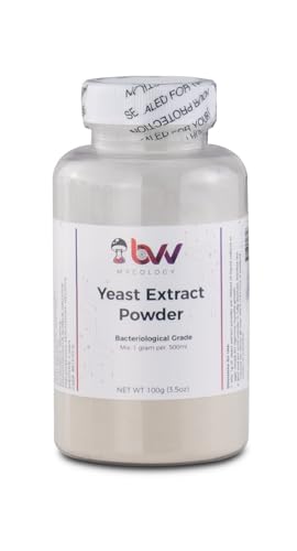 Nutrient-rich yeast extract for mushrooms