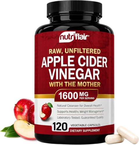 NutriFlair apple cider vinegar capsules