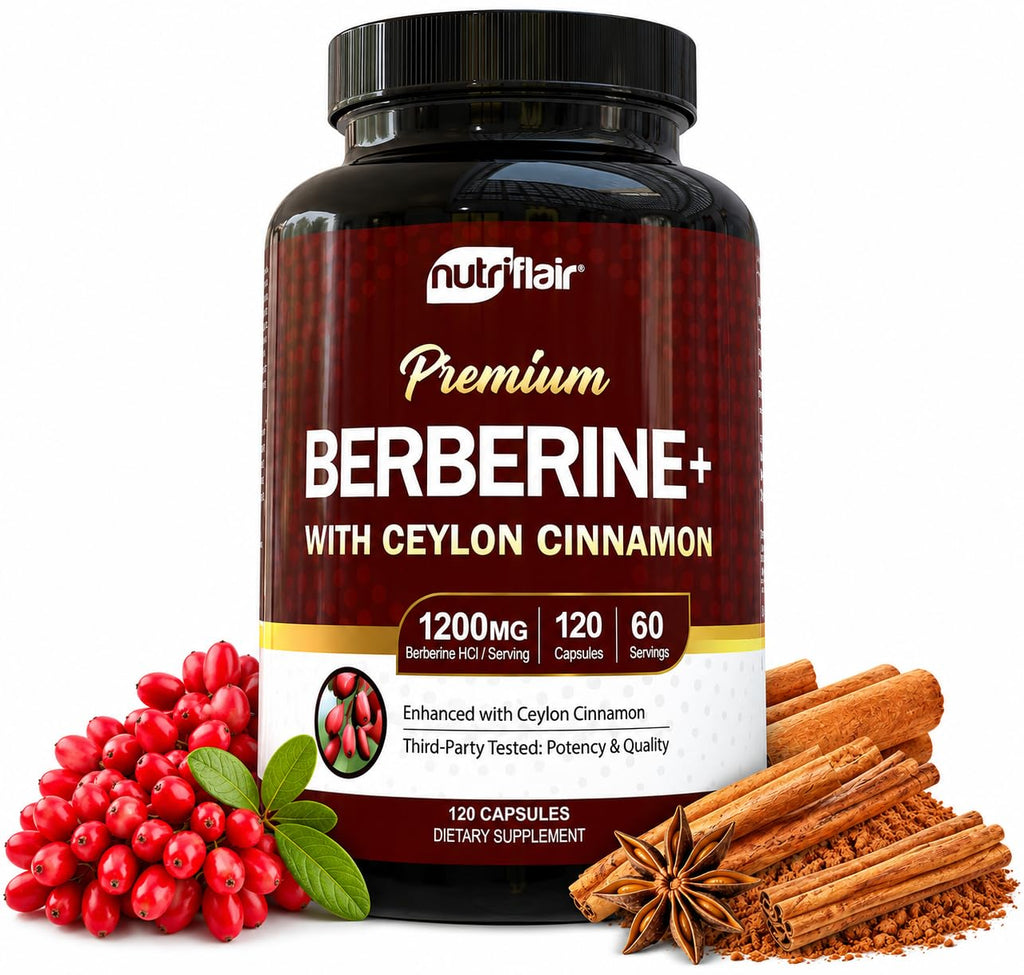 NutriFlair berberine HCl capsules