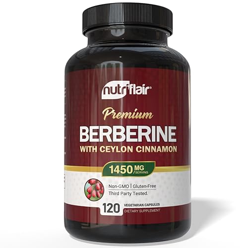 NutriFlair Berberine with Ceylon cinnamon