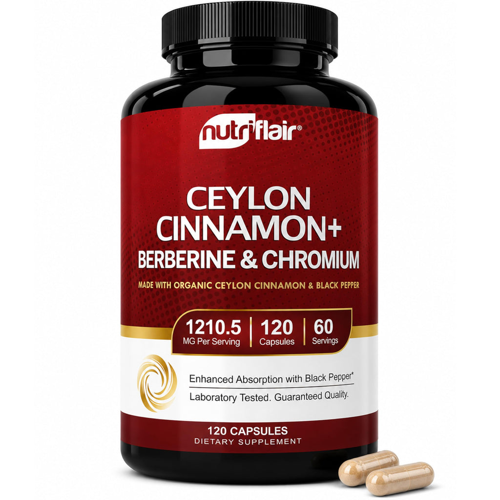 NutriFlair Ceylon cinnamon capsules