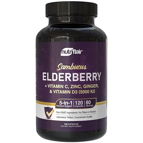 NutriFlair elderberry capsules for immunity