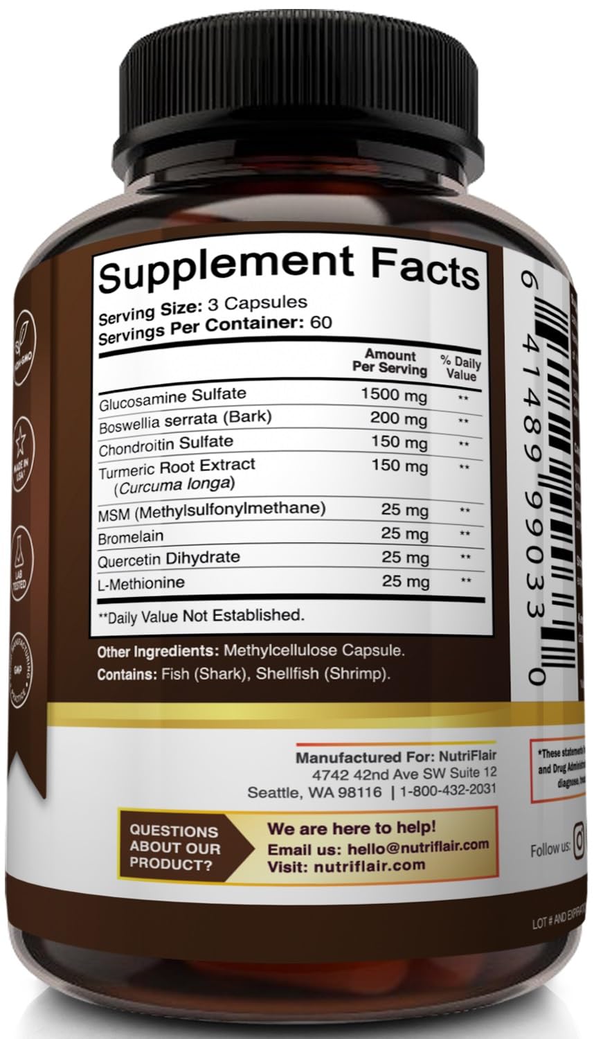 NutriFlair glucosamine for better sleep