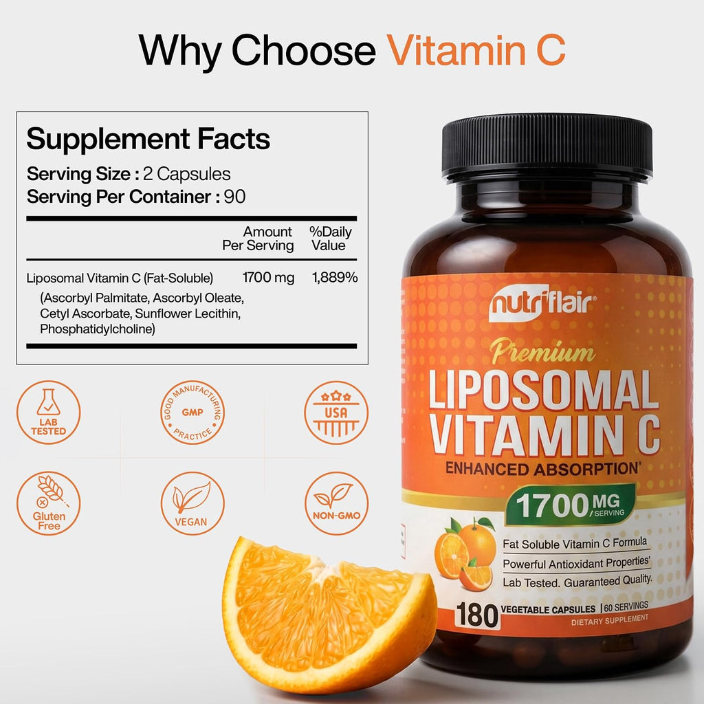 nutriflair liposomal vitamin c benefits