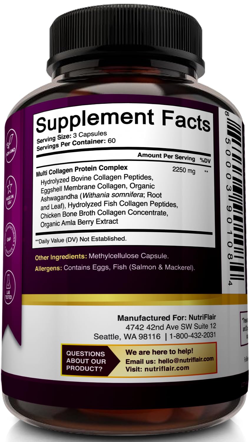 NutriFlair multi collagen for overall wellness