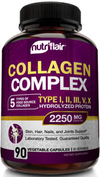 NutriFlair multi collagen peptides capsules