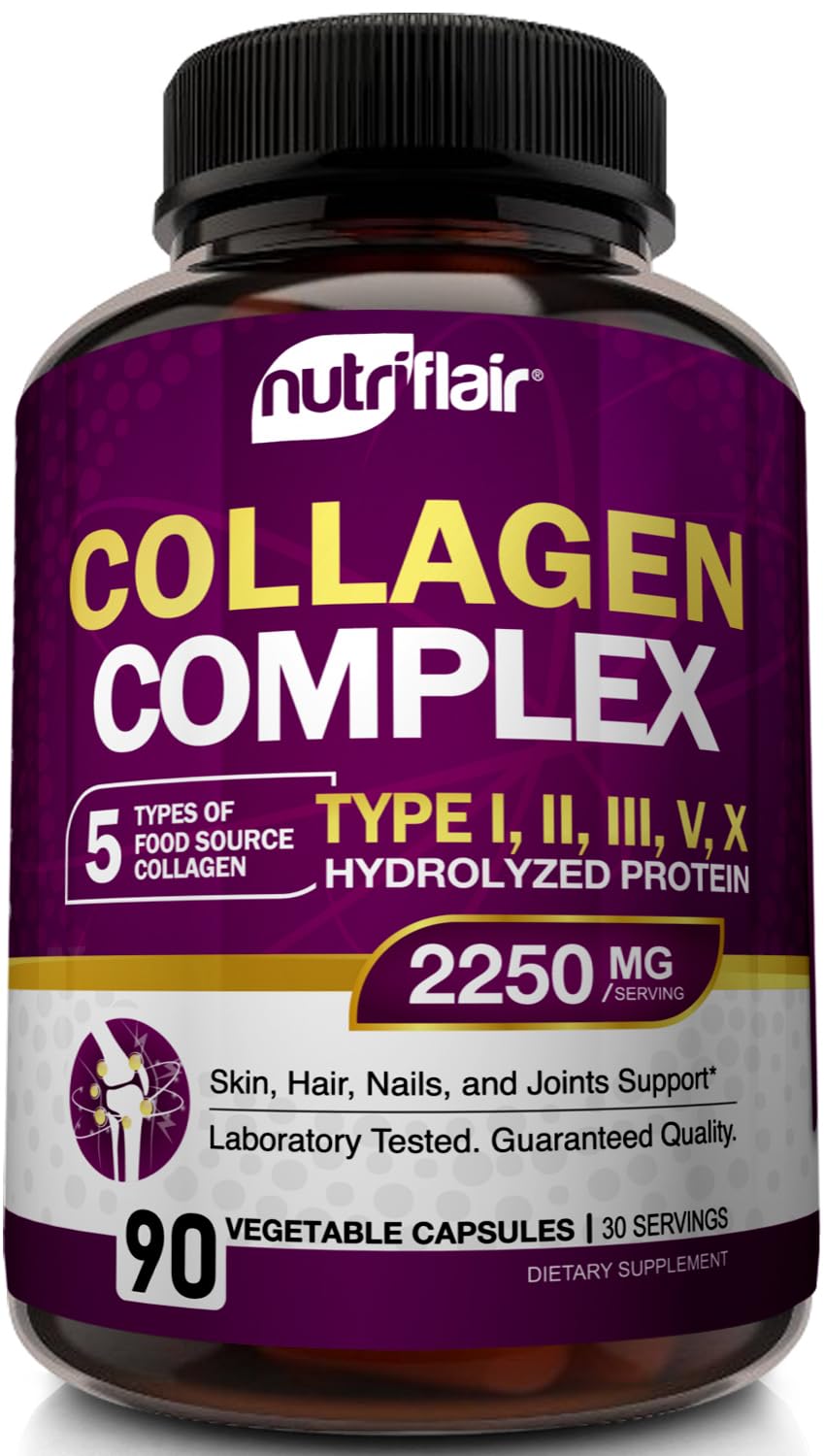 NutriFlair multi collagen peptides capsules