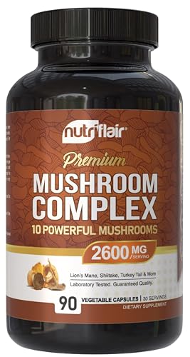 NutriFlair mushroom blends for immunity