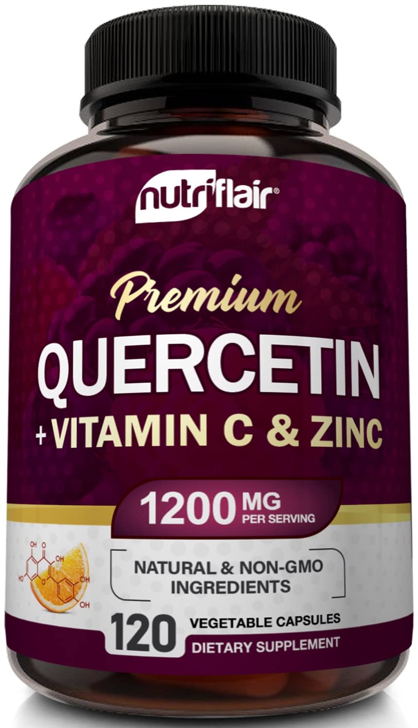 NutriFlair quercetin 1200 mg capsules