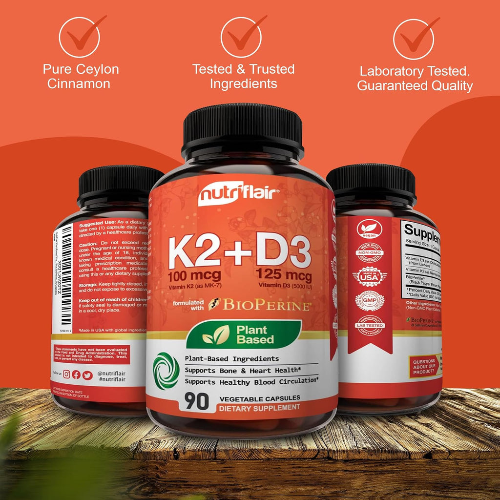 NutriFlair vitamin D3 for energy