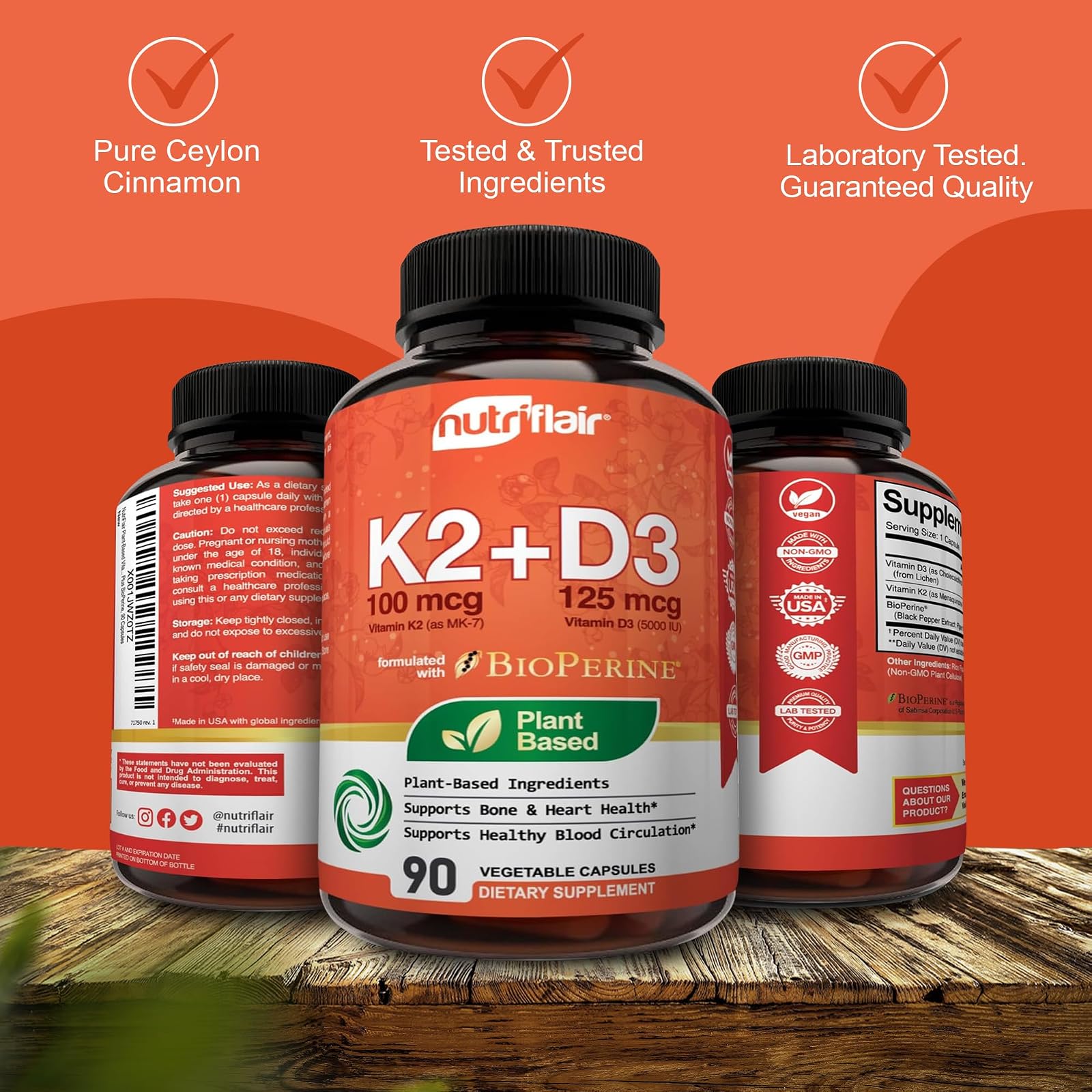 NutriFlair vitamin D3 for energy