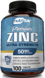 NutriFlair zinc gluconate tablets