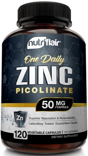 NutriFlair zinc picolinate capsules