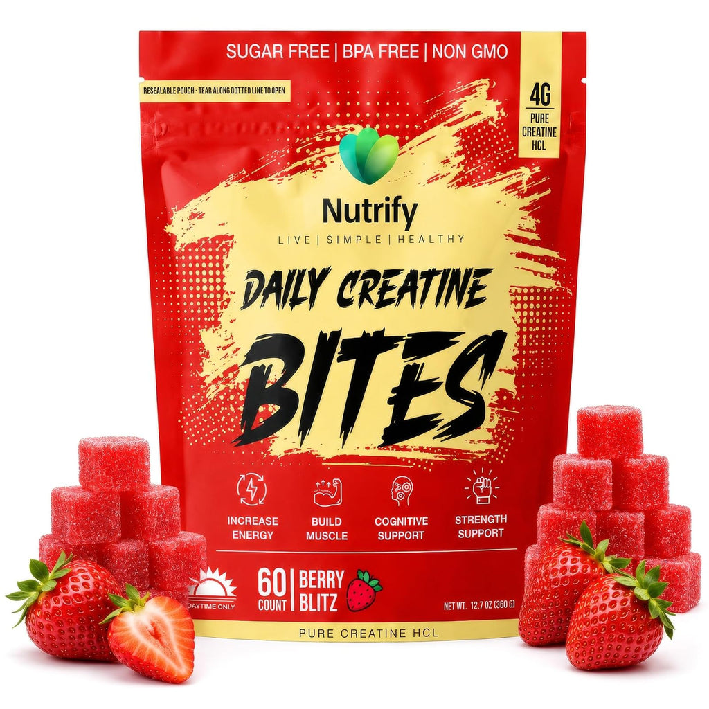 Nutrify creatine gummies for energy
